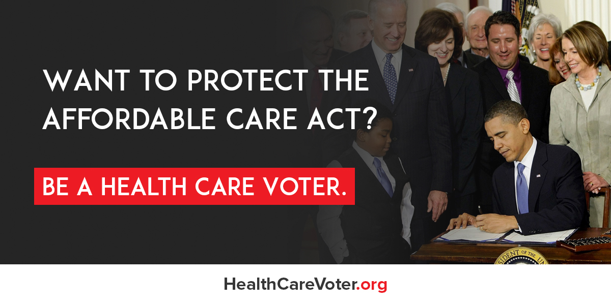 Pledge to be a Health Care Voter